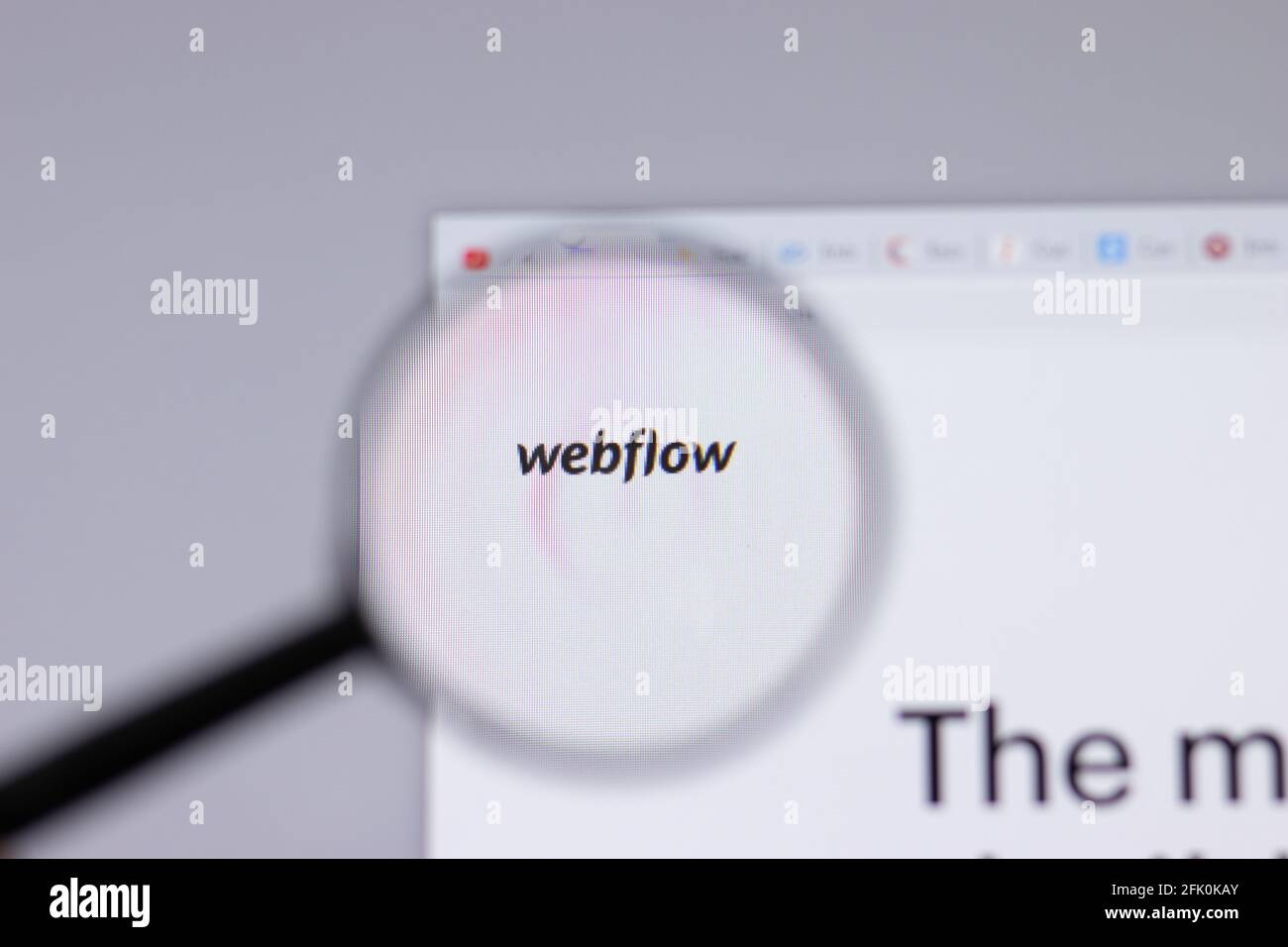 Webflow logo hi-res stock photography and images - Alamy