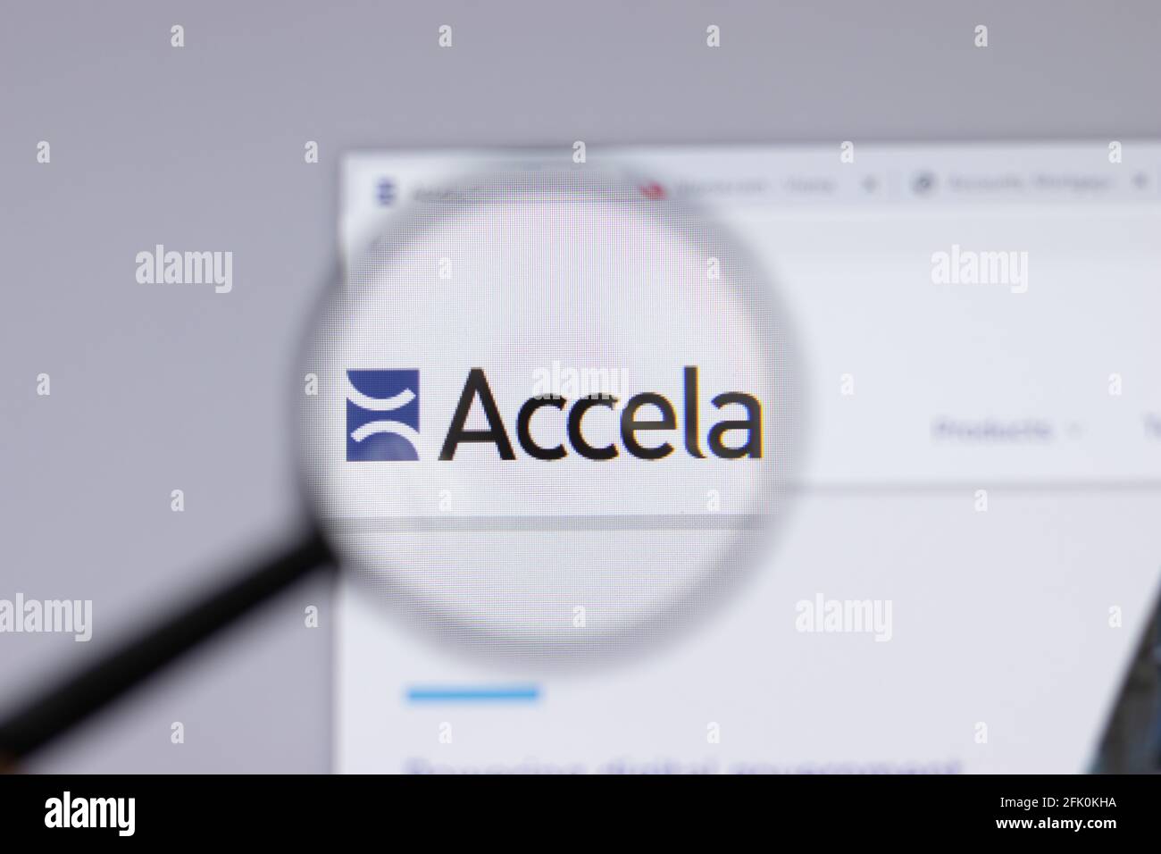 Accela logo hi-res stock photography and images - Alamy