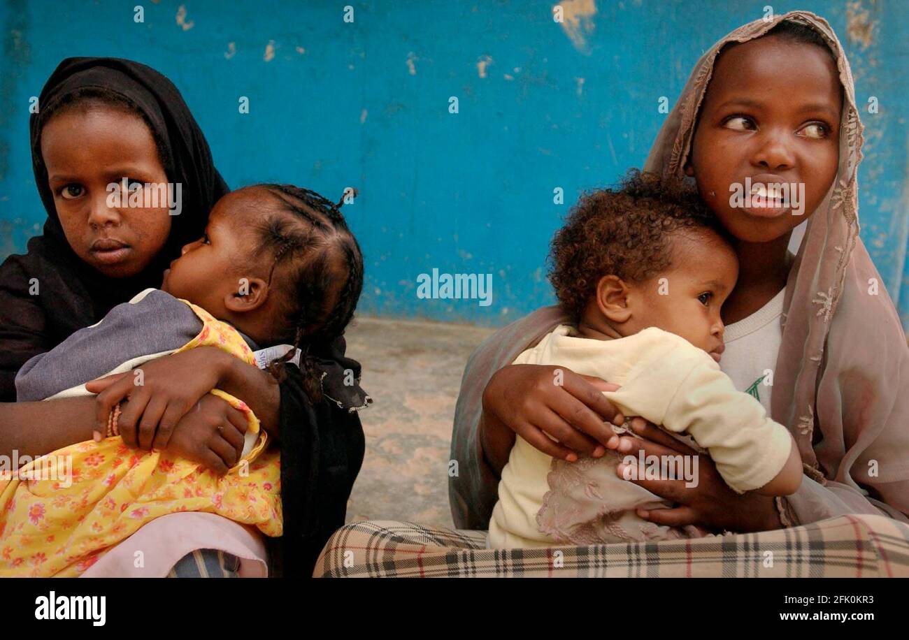 AT THE ORPHANAGE IN HARGEISA,CAPITAL OF SOMALILAND,BUSHRA SAID HERSI ...