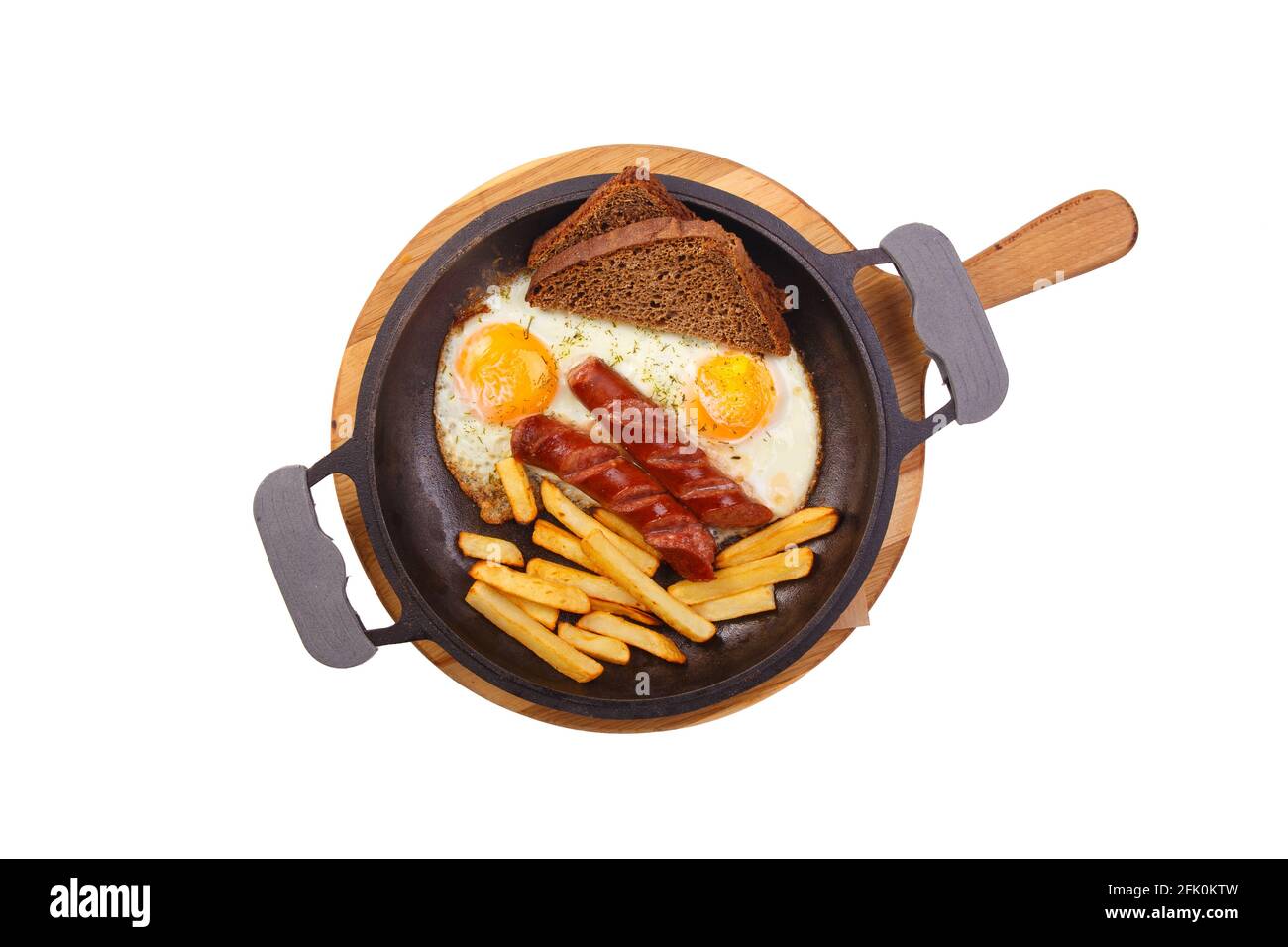 English breakfast cooking in Cut Out Stock Images & Pictures - Alamy