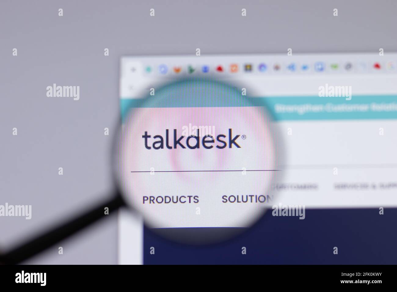 Talkdesk logo hi-res stock photography and images - Alamy
