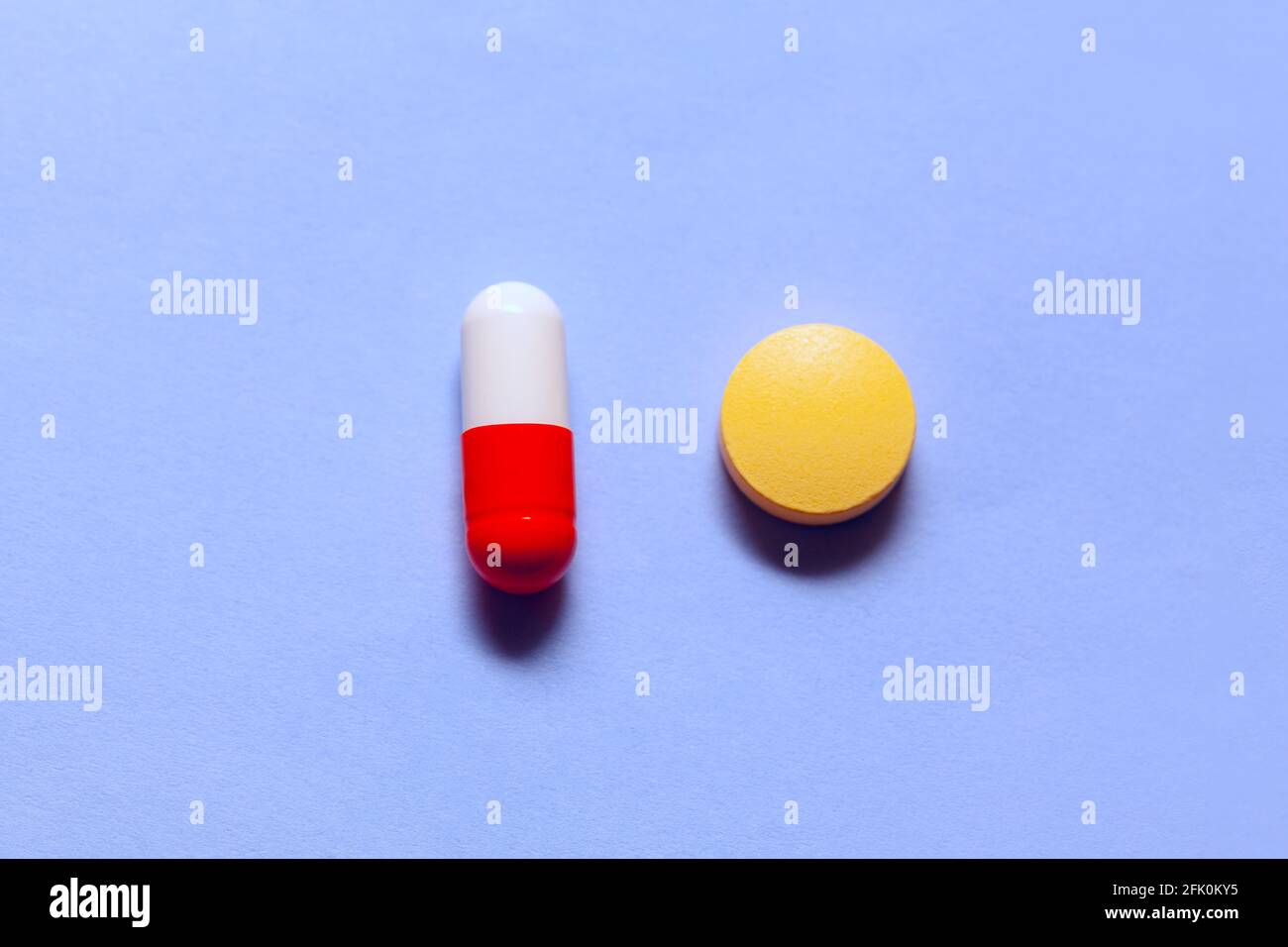 Probiotics and antibiotic pills . Treatment of Helicobacter Pylori ...
