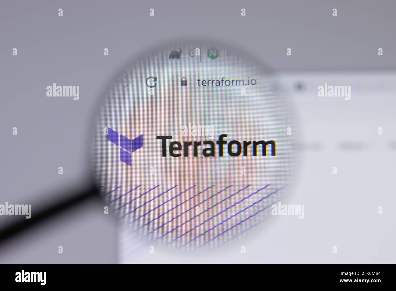 Terraform logo hi-res stock photography and images - Alamy