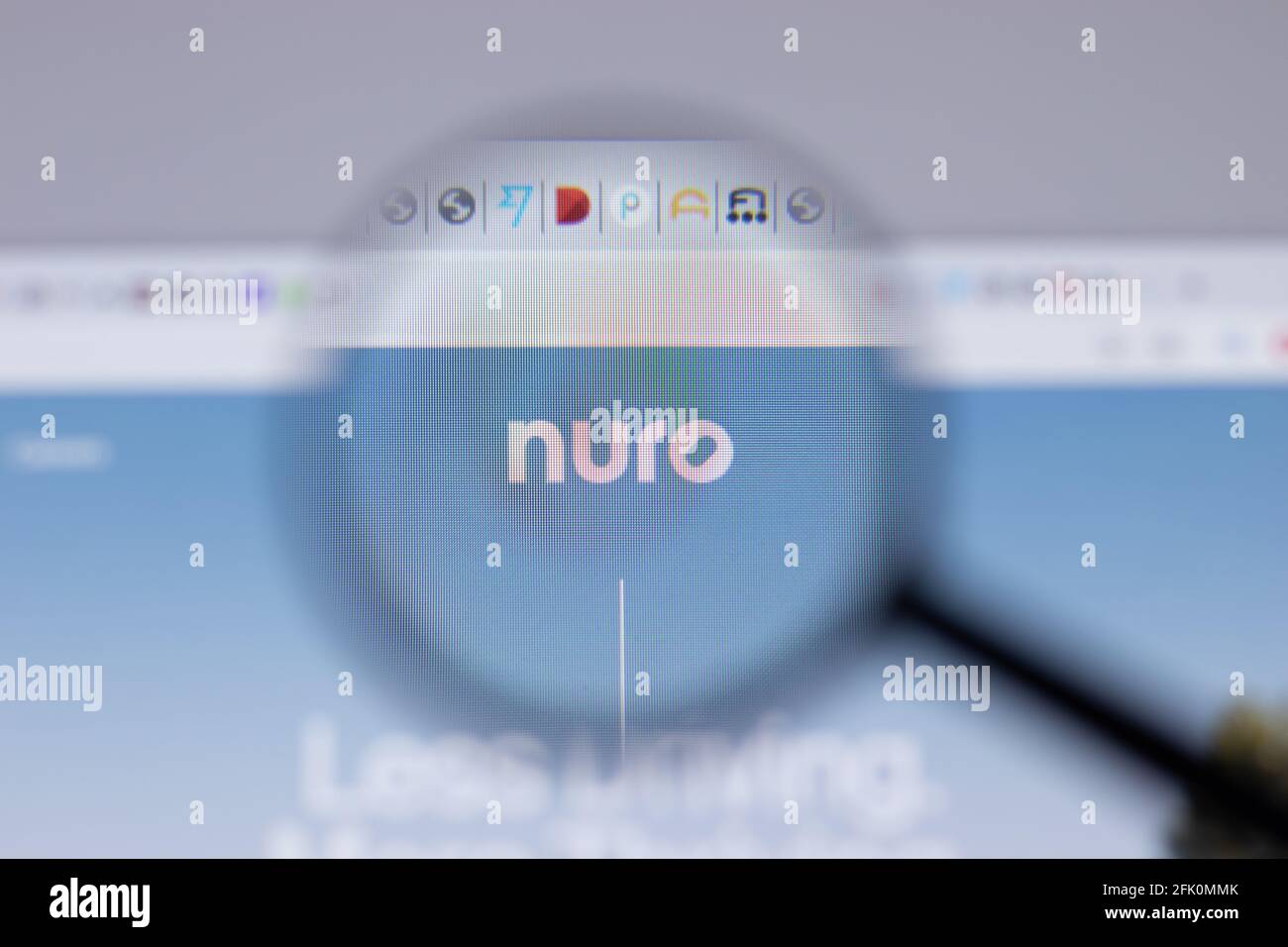 Nuro logo hi-res stock photography and images - Alamy