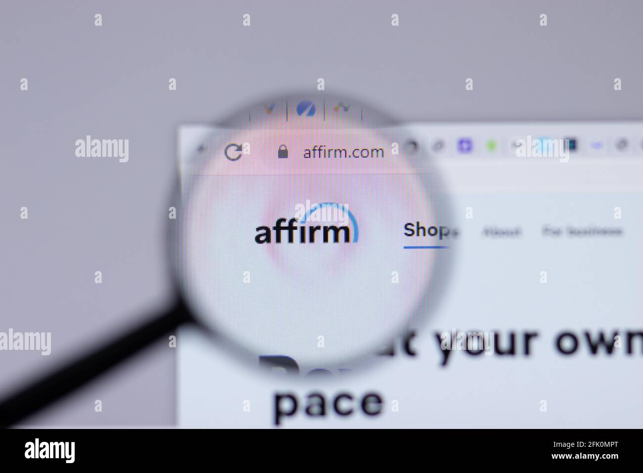 Affirm logo hi-res stock photography and images - Alamy