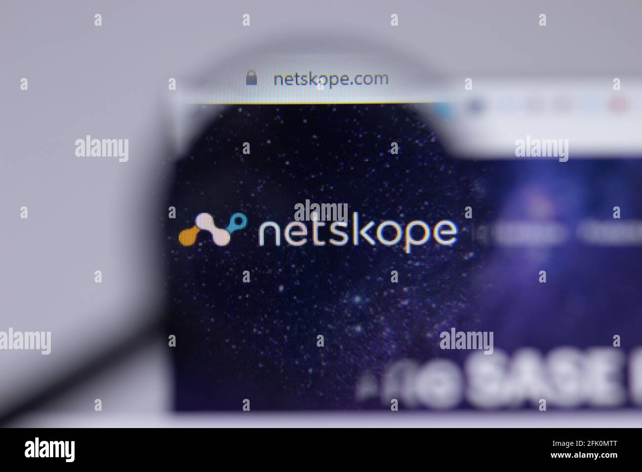 Netskope logo hi-res stock photography and images - Alamy