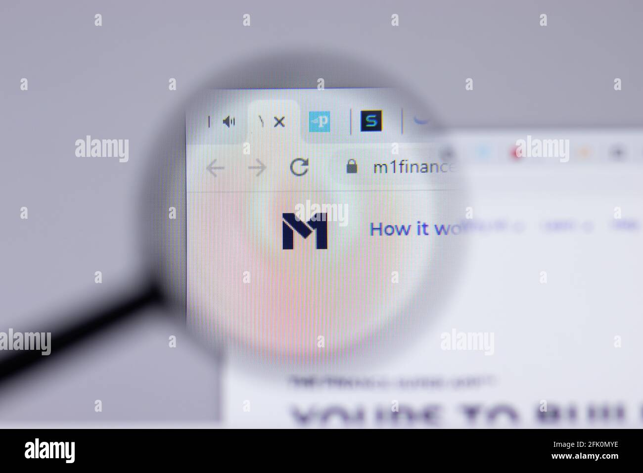 M1 finance logo hi-res stock photography and images - Alamy