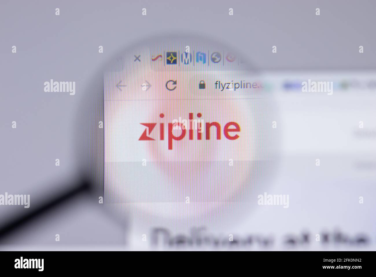 Zipline logo hi-res stock photography and images - Alamy