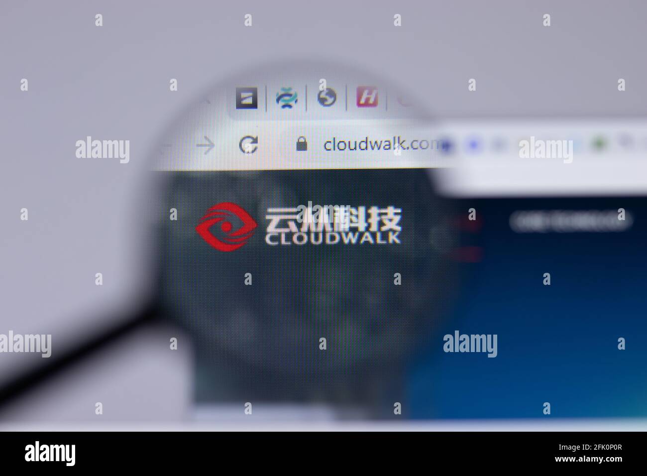 Cloudwalk logo hi-res stock photography and images - Alamy