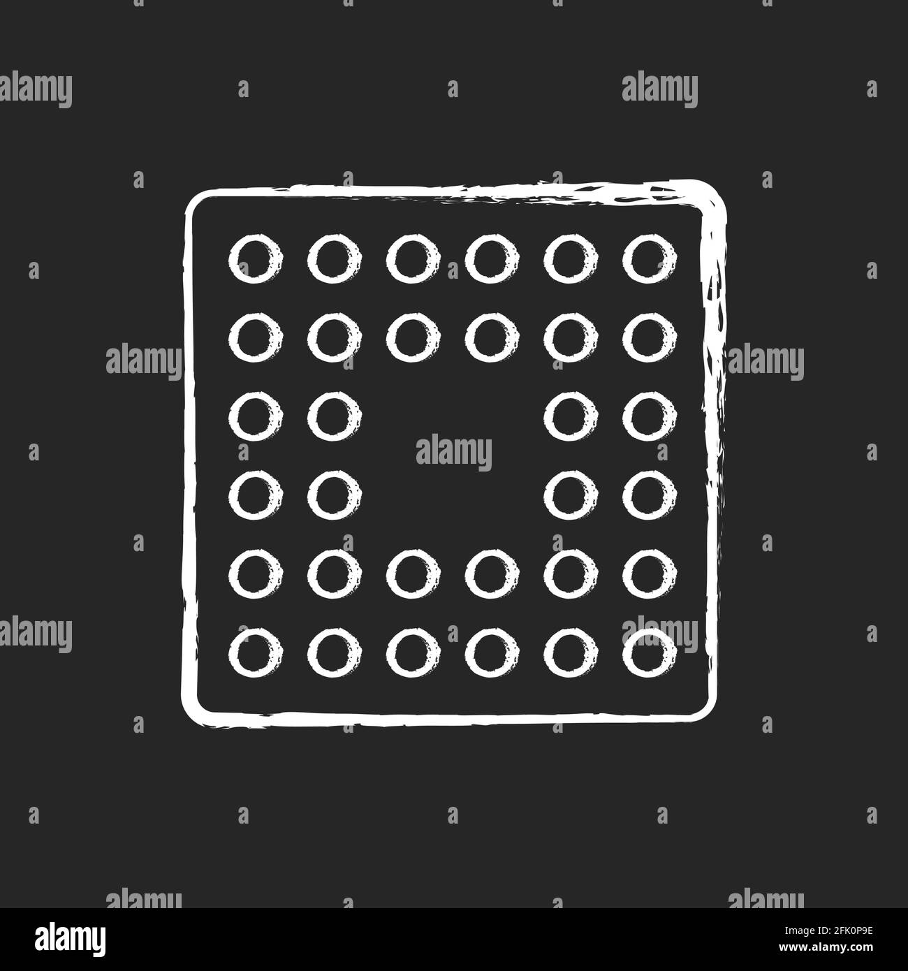 Cpu socket background Stock Vector Images - Alamy