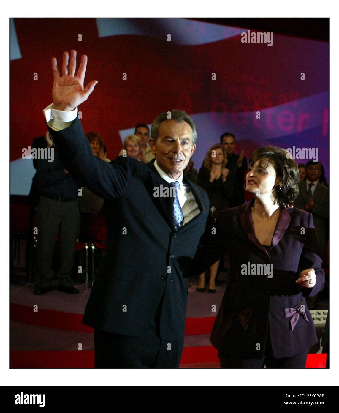 Labour conference.....Brighton....Tony Blair and Gordon Brown pic David ...