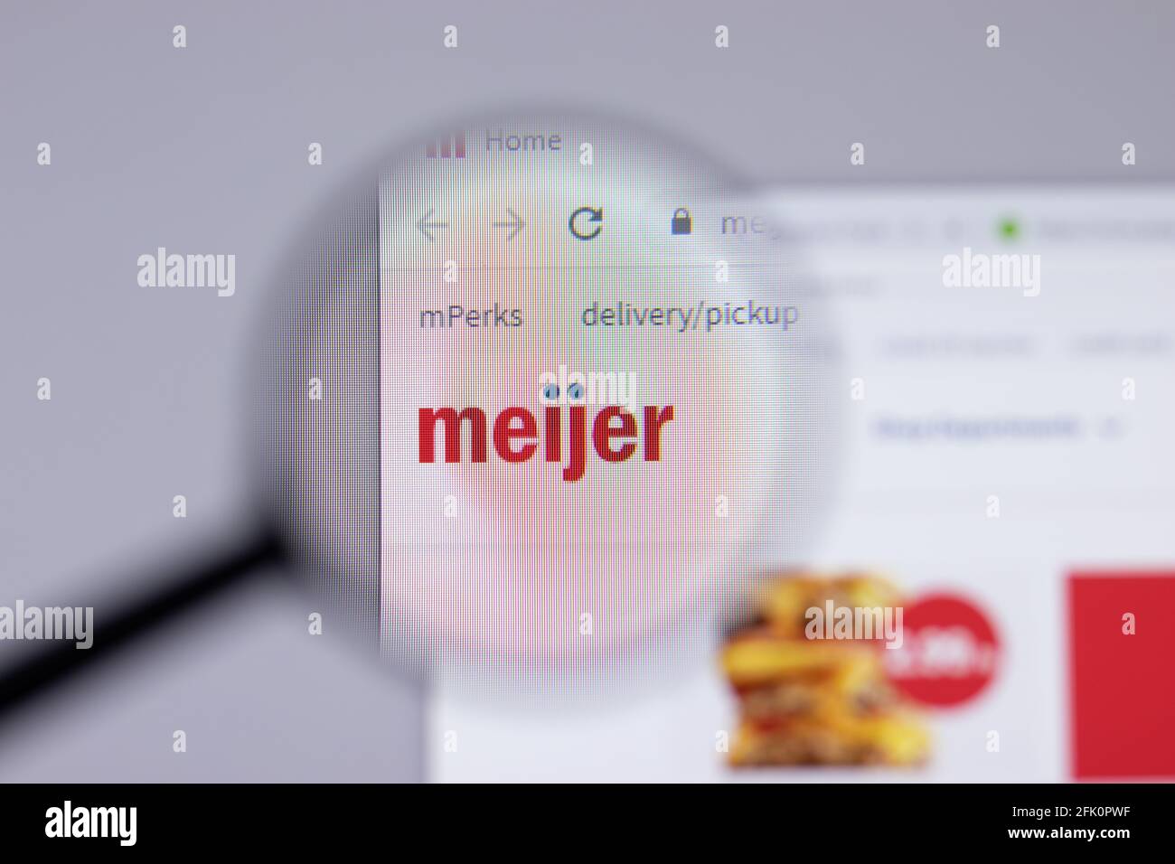 Meijer logo hi-res stock photography and images - Alamy