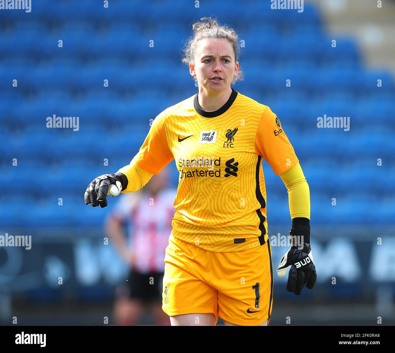 Chesterfield, England, 25th April 2021. Rachael Laws of Liverpool ...