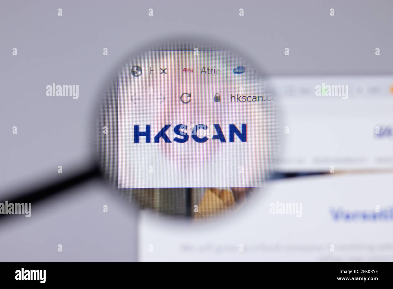 Hkscan logo hi-res stock photography and images - Alamy