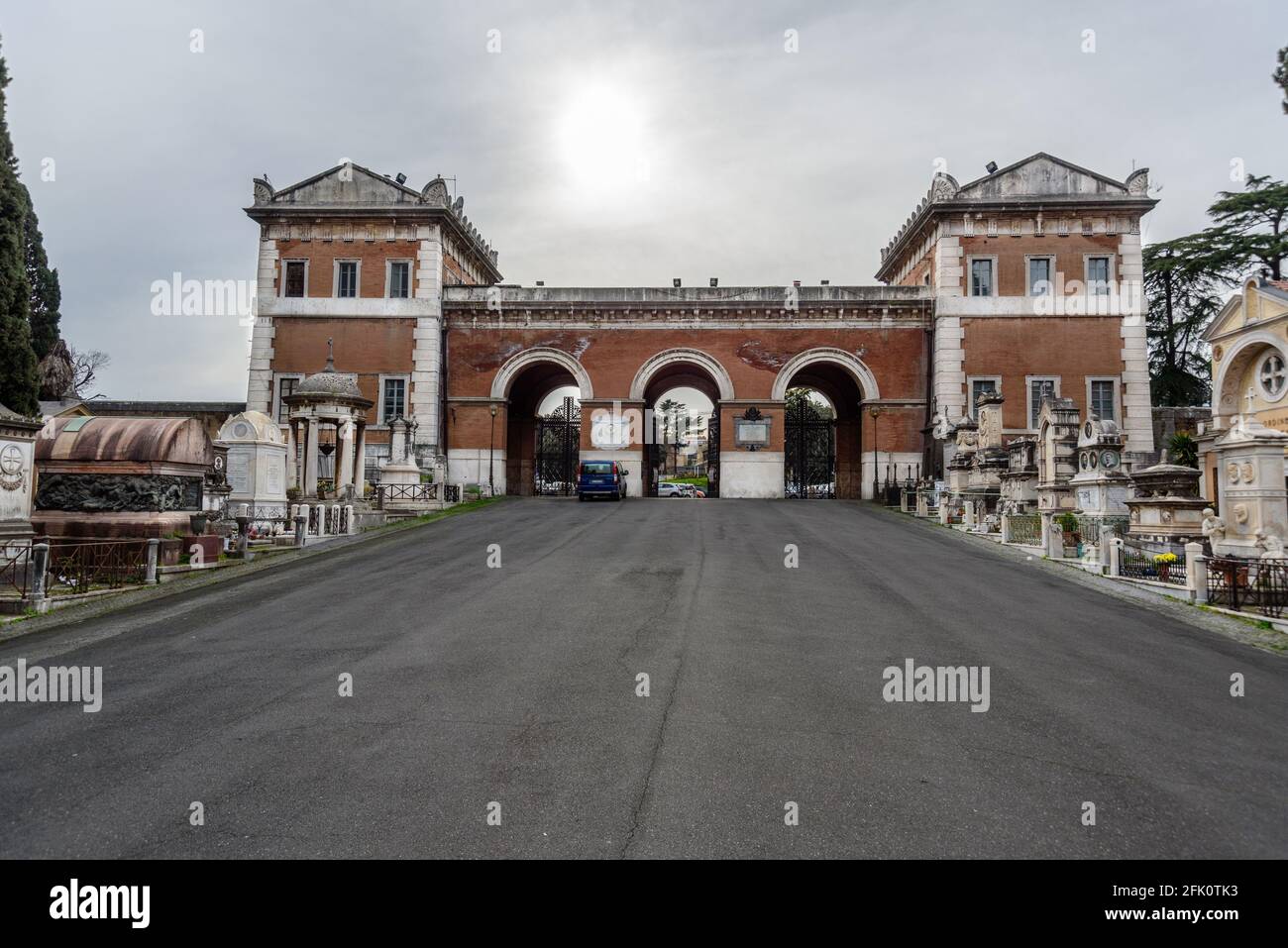 Verano Monumental Cemetery, Tiburtino district, European Cemeteries ...