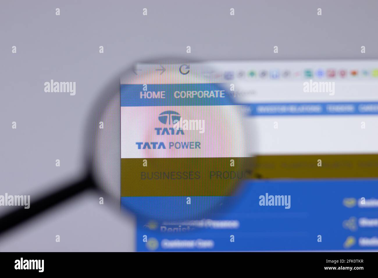 Tata power logo hi-res stock photography and images - Alamy