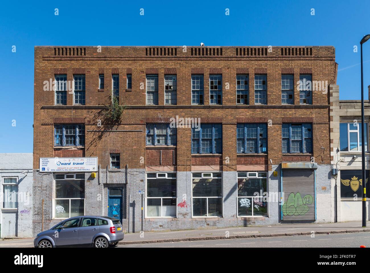 Old Victorian factory building on Bradford Street in Digbeth ...
