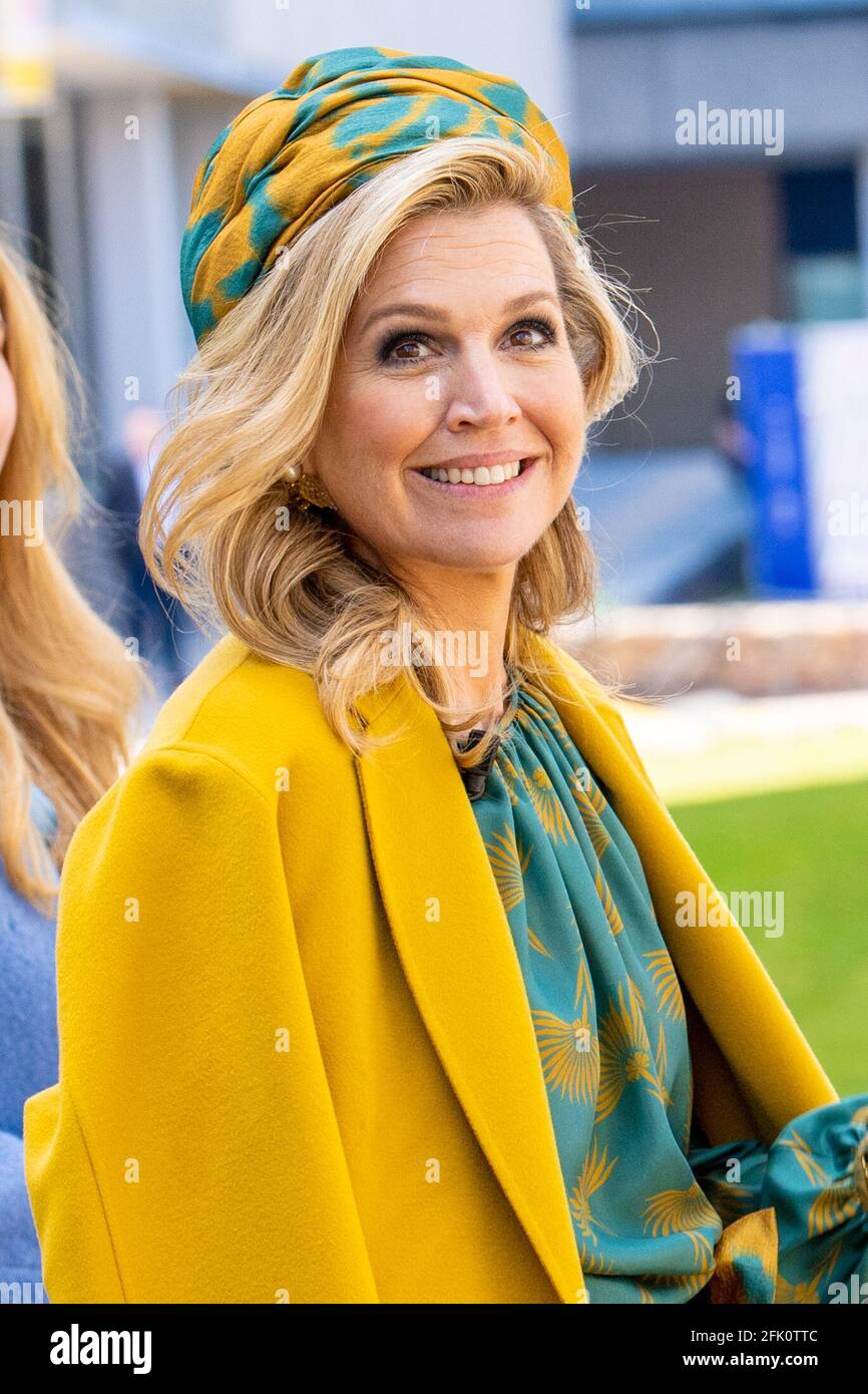 Queen Maxima celebrating the King's 54th birthday during King’s Day ...
