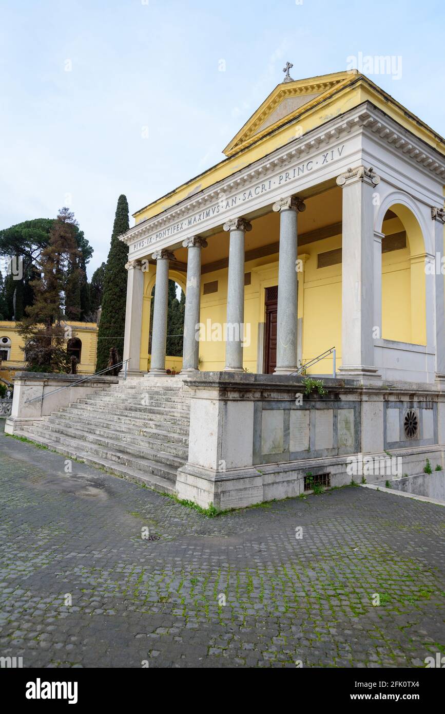 Verano Monumental Cemetery, Tiburtino district, European Cemeteries ...