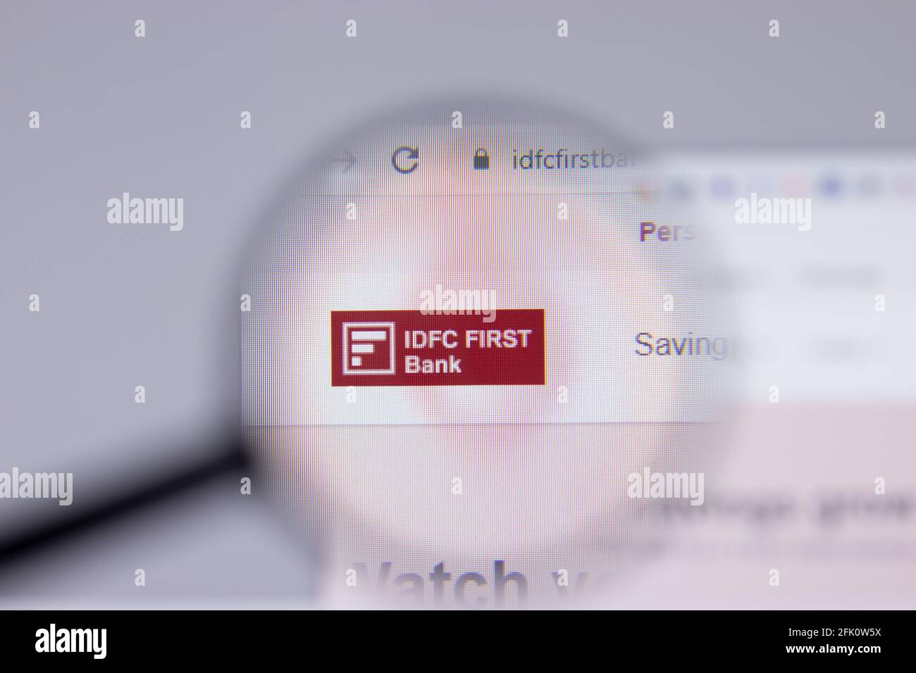 Idfc first bank logo hi-res stock photography and images - Alamy