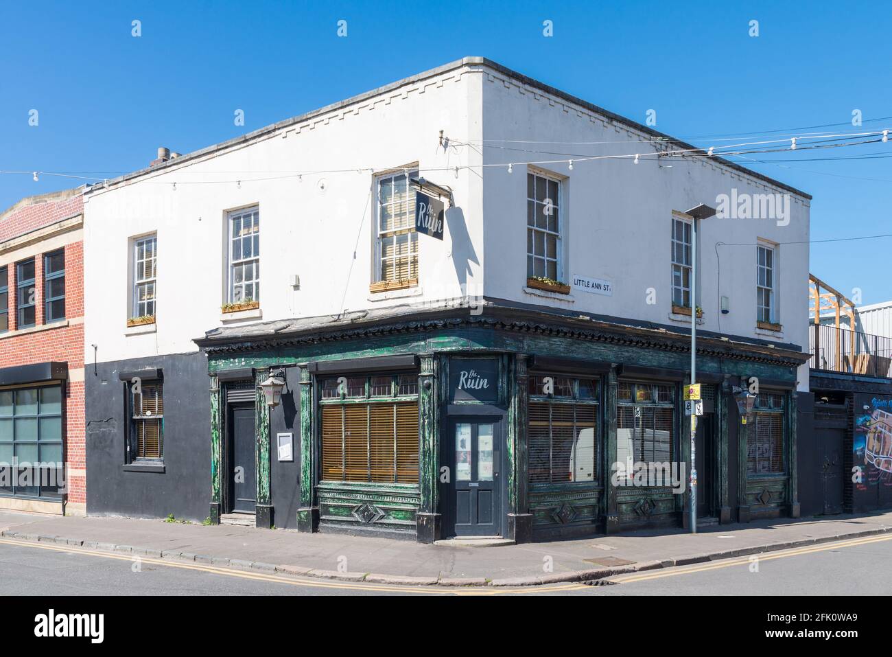 The Ruin pub and bar in Digbeth, Birmingham's creative quarter Stock ...
