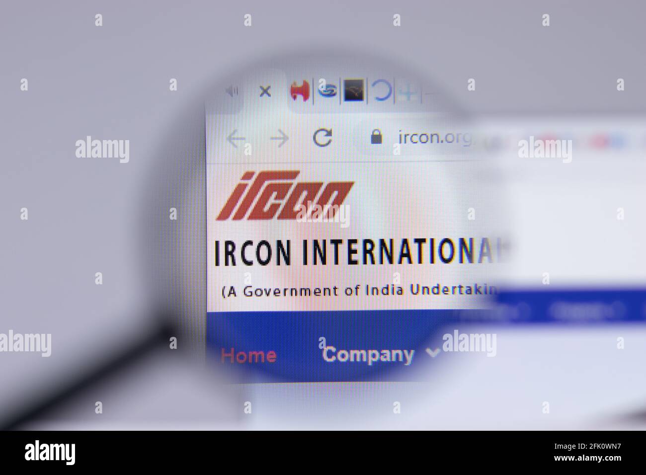 Ircon logo hi-res stock photography and images - Alamy