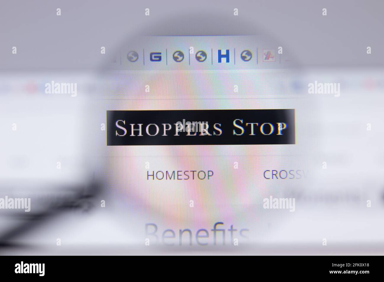Shoppers stop logo hi-res stock photography and images - Alamy