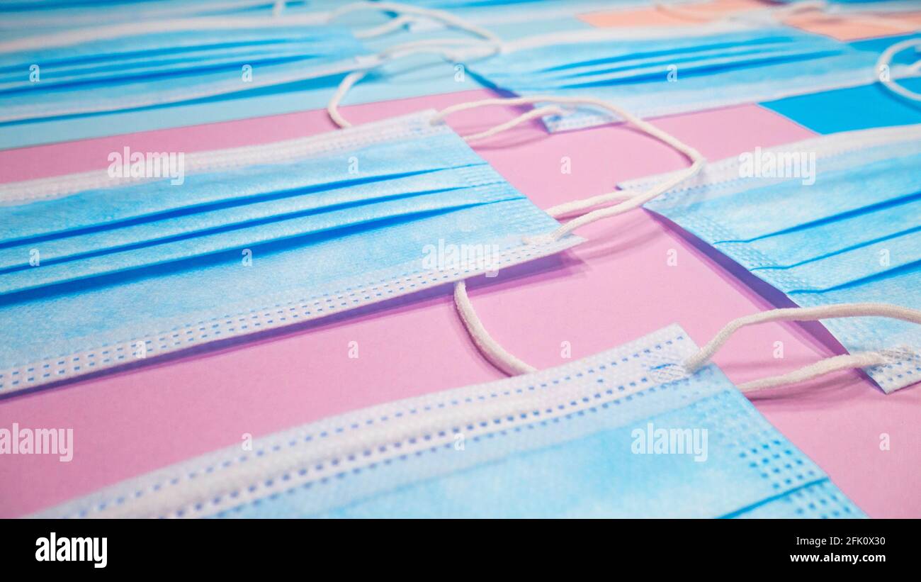 Dust protection respirator and breathing medical respiratory mask Stock ...