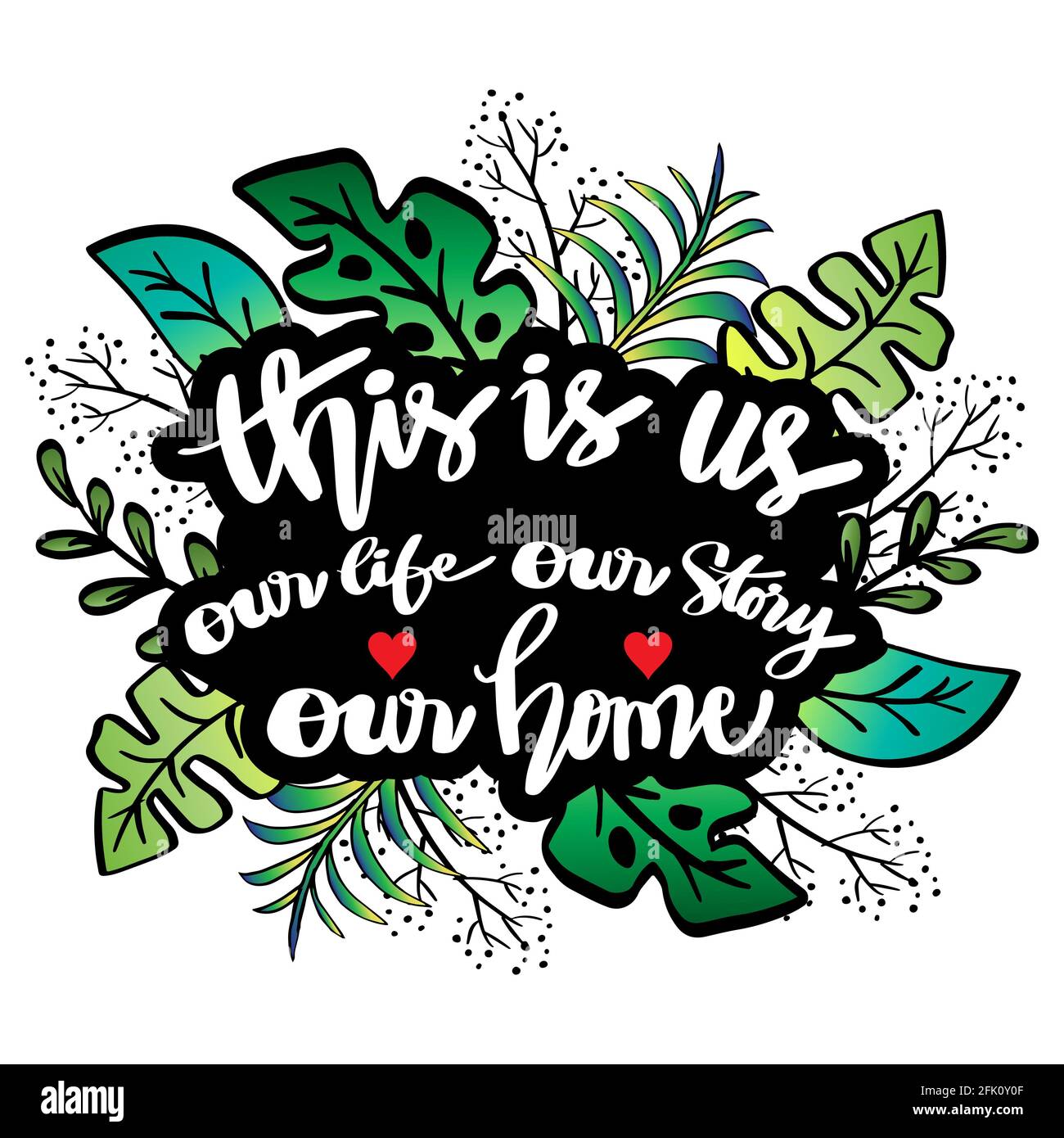 Wall art home Cut Out Stock Images & Pictures - Alamy