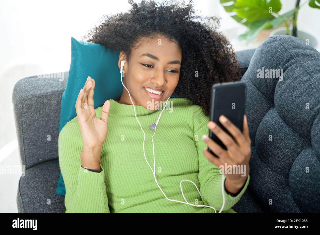 Woman video call High Resolution Stock Photography and Images - Alamy