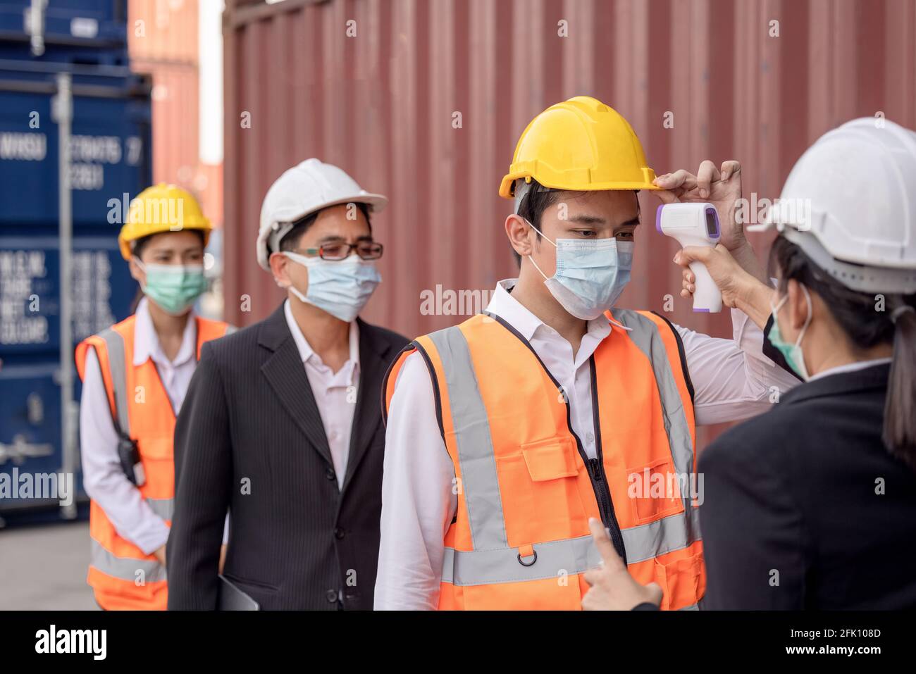 Coronavirus Covid-19 Disease Epidemic Crisis Situation, Container ...