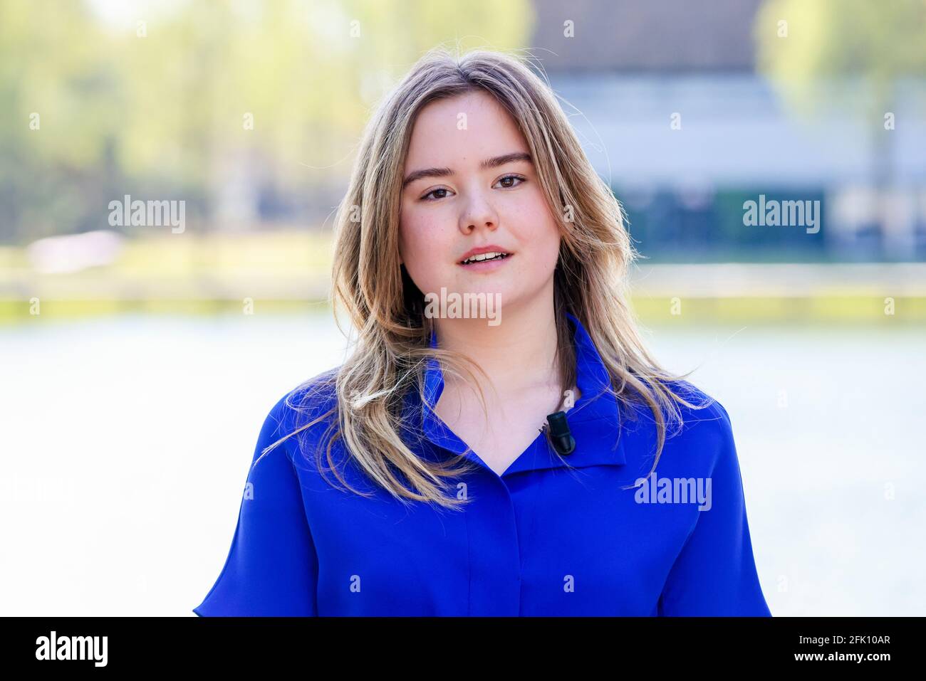Princess Ariane celebrating the King's 54th birthday during King’s Day ...