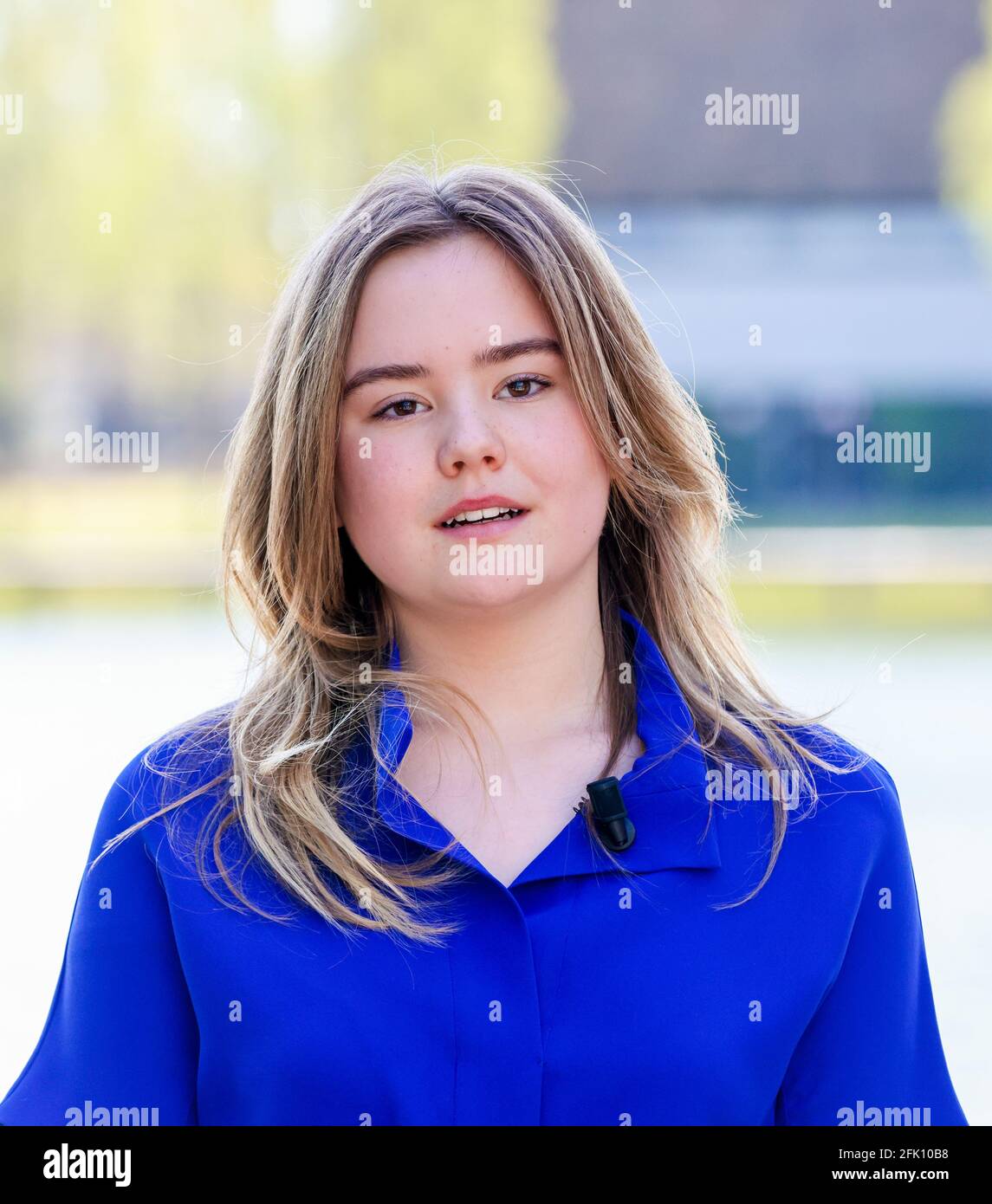 Princess Ariane celebrating the King's 54th birthday during King’s Day ...