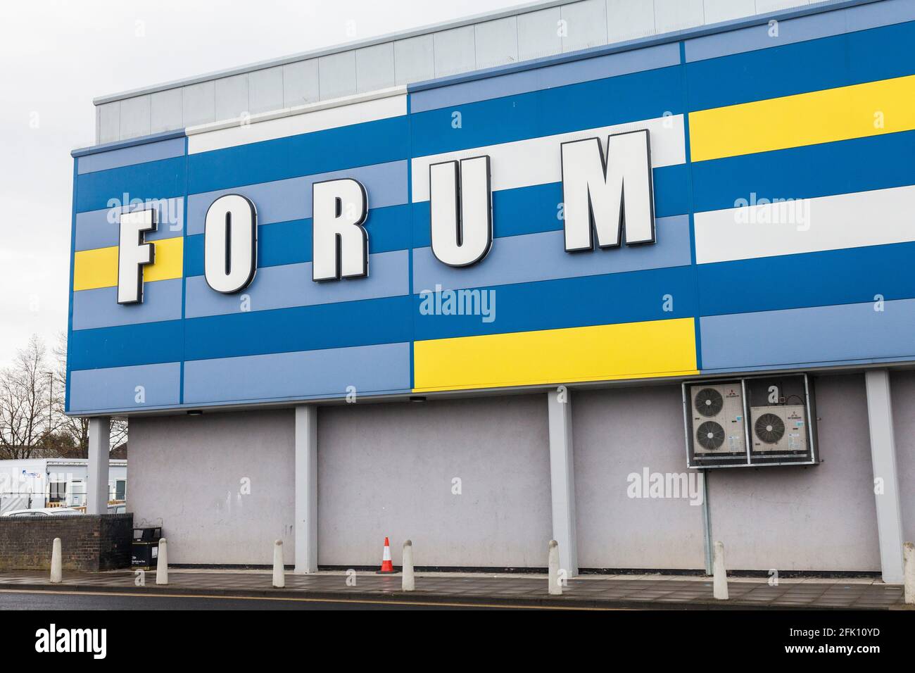 Billingham Forum leisure centre and theatre,England,UK Stock Photo - Alamy