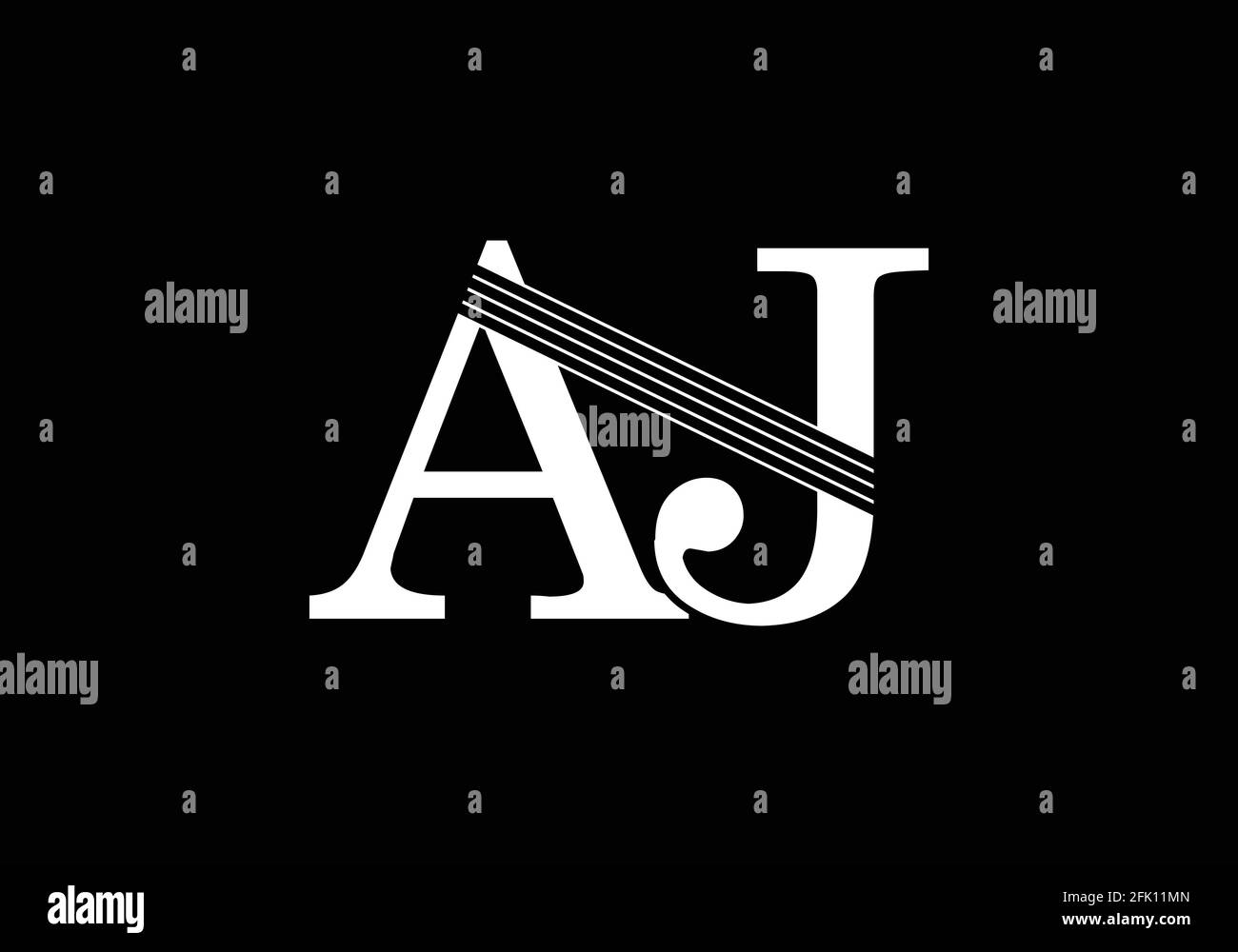 A J alphabet letter logo icon, Graphic Alphabet Symbol for Corporate ...