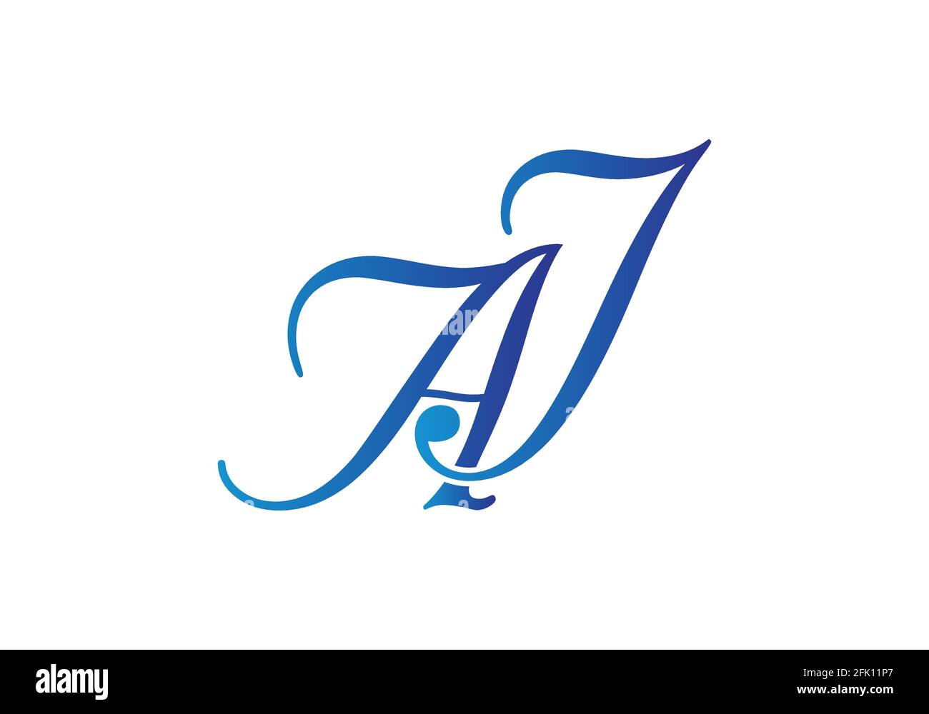 A J alphabet letter logo icon, Graphic Alphabet Symbol for Corporate ...