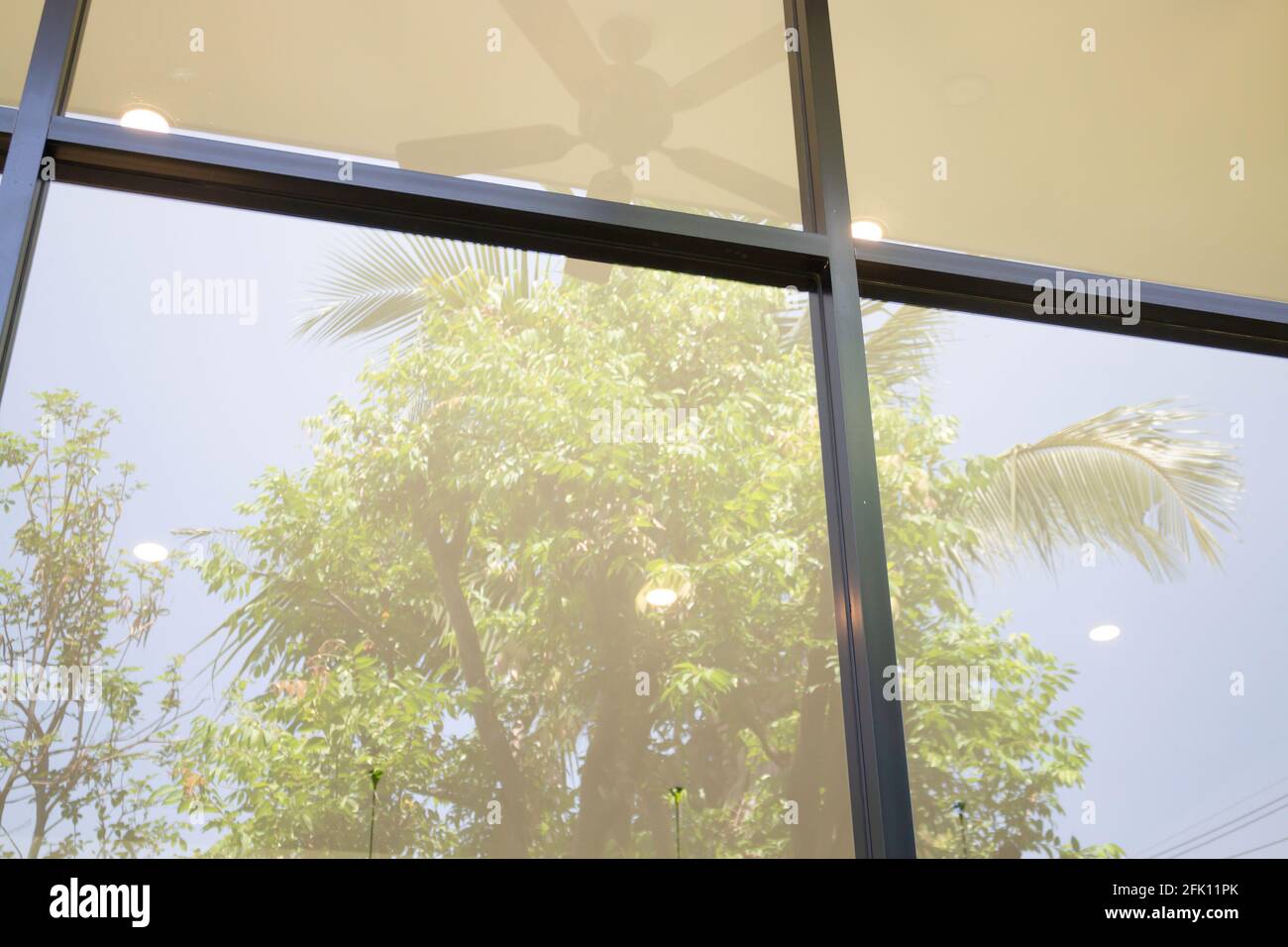 Exterior of office glass building architecture, stock photo Stock Photo ...