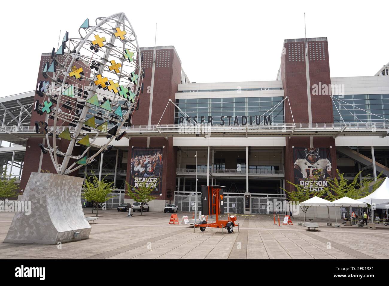 A general view of Reser Stadium on the campus of Oregon State, Friday ...