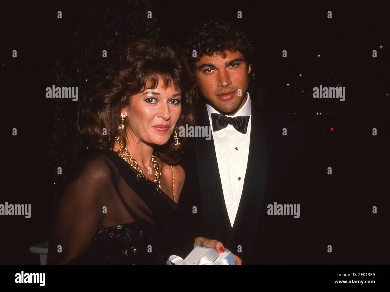 Stephanie Beacham and Steve Silva Circa 1980's Credit: Ralph Dominguez ...
