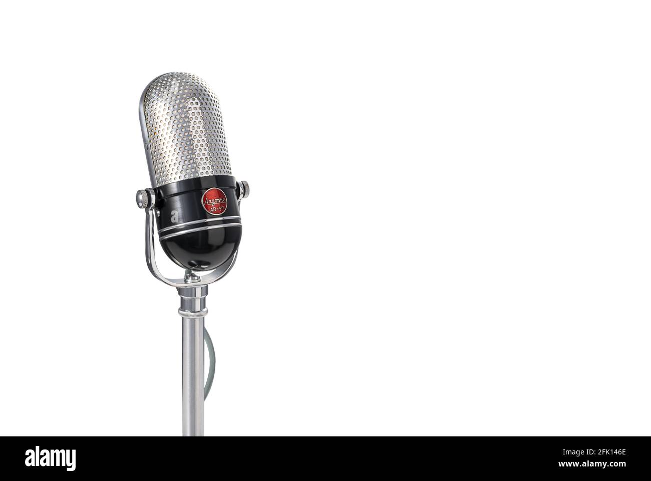 1950s singing microphone hi-res stock photography and images - Alamy