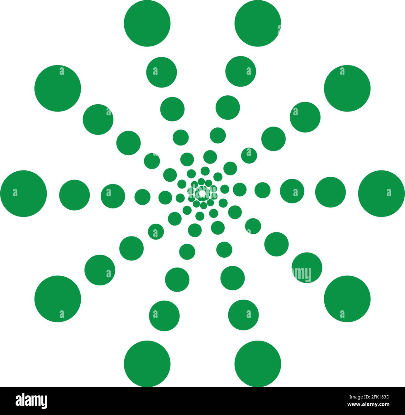 halftone logo vector icon design template Stock Vector Image & Art - Alamy