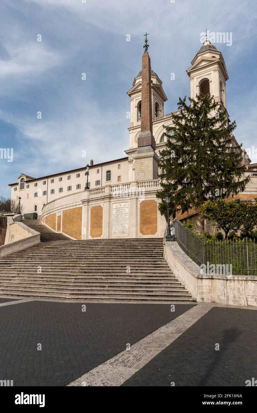 Piazza di Spagna square, Spanish Steps, Rome, Lazio, Italy, Europe ...