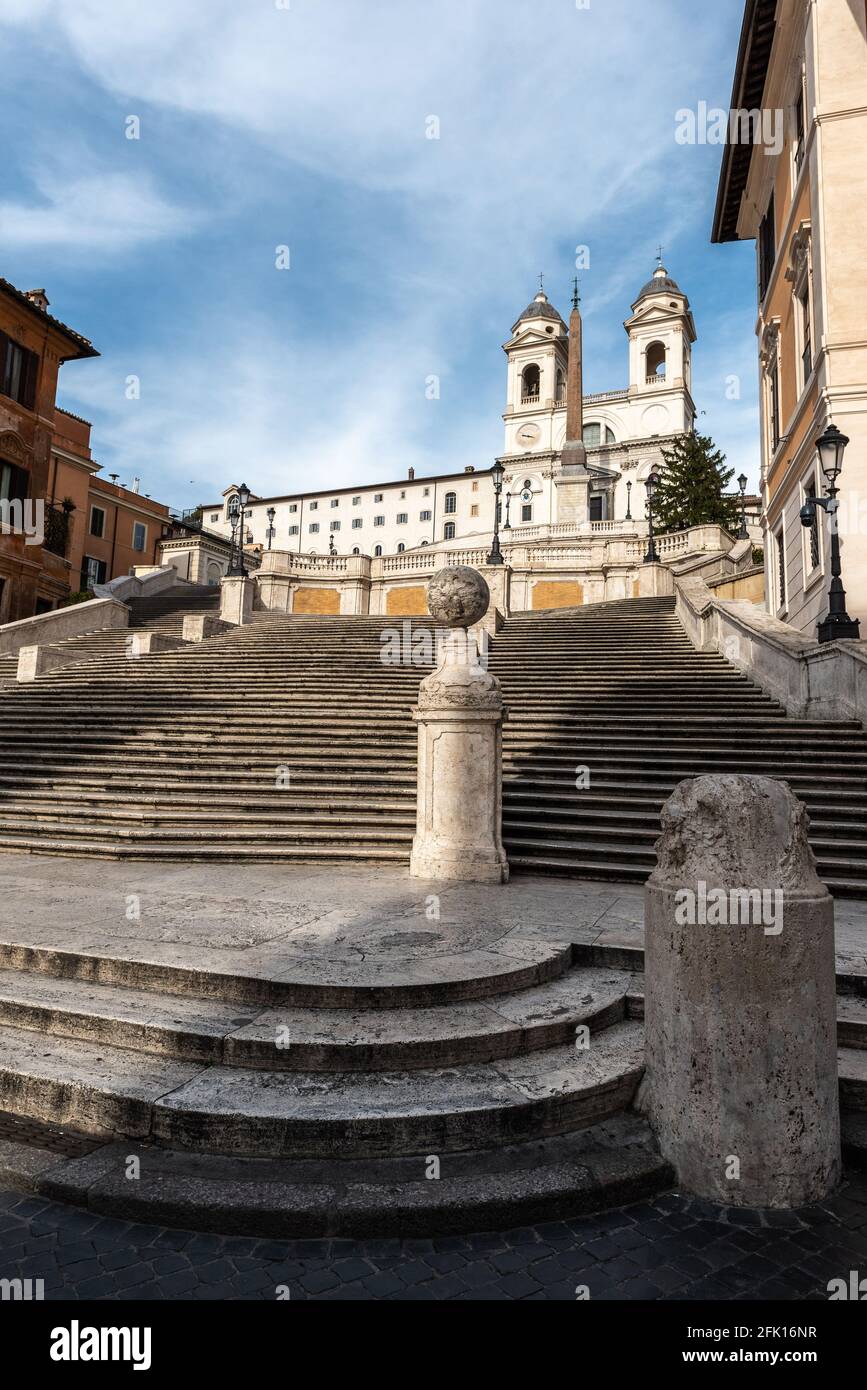 Piazza di Spagna square, Spanish Steps, Rome, Lazio, Italy, Europe ...