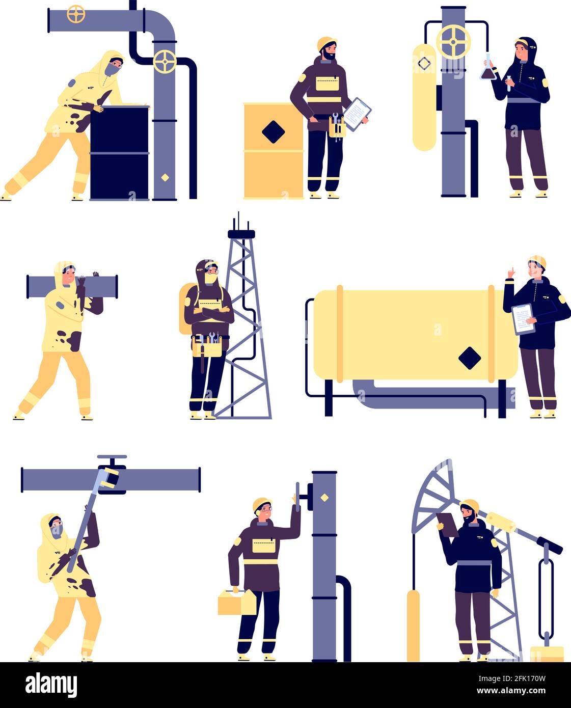 Oil petroleum industry petrol Cut Out Stock Images & Pictures - Alamy