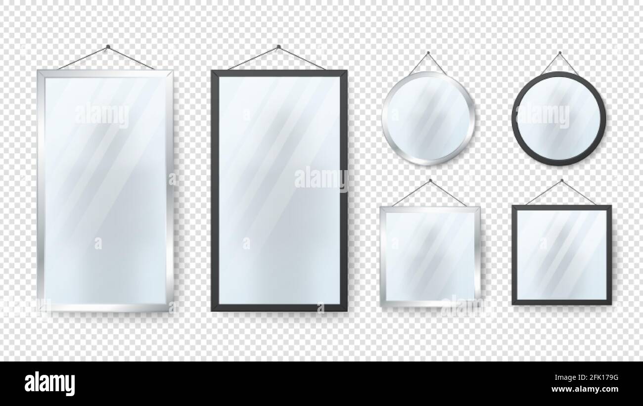 Mirror reflecting mirrors Stock Vector Images - Alamy