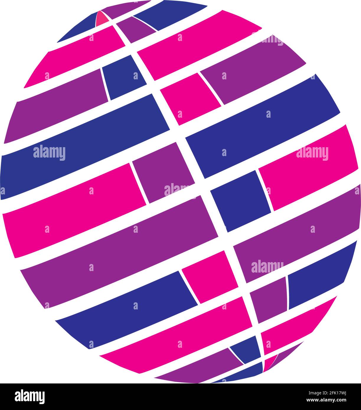 halftone logo vector icon design template Stock Vector Image & Art - Alamy