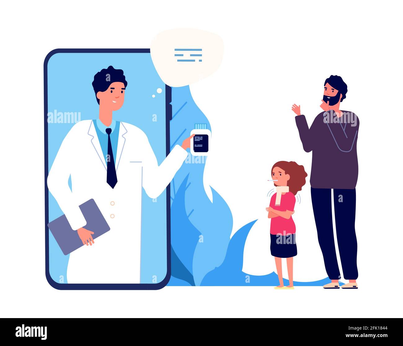 Modern hospital diagnostic communication Stock Vector Images - Alamy