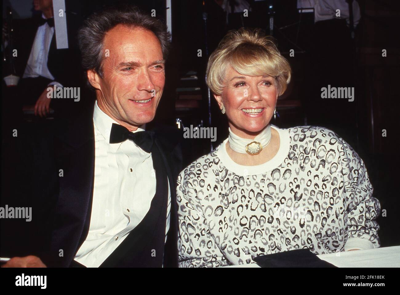 Clint Eastwood and Doris Day Circa 1980's Credit: Ralph Dominguez ...