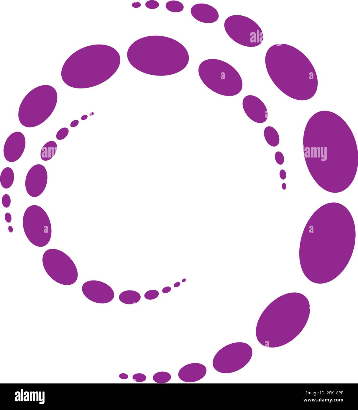 halftone logo vector icon design template Stock Vector Image & Art - Alamy