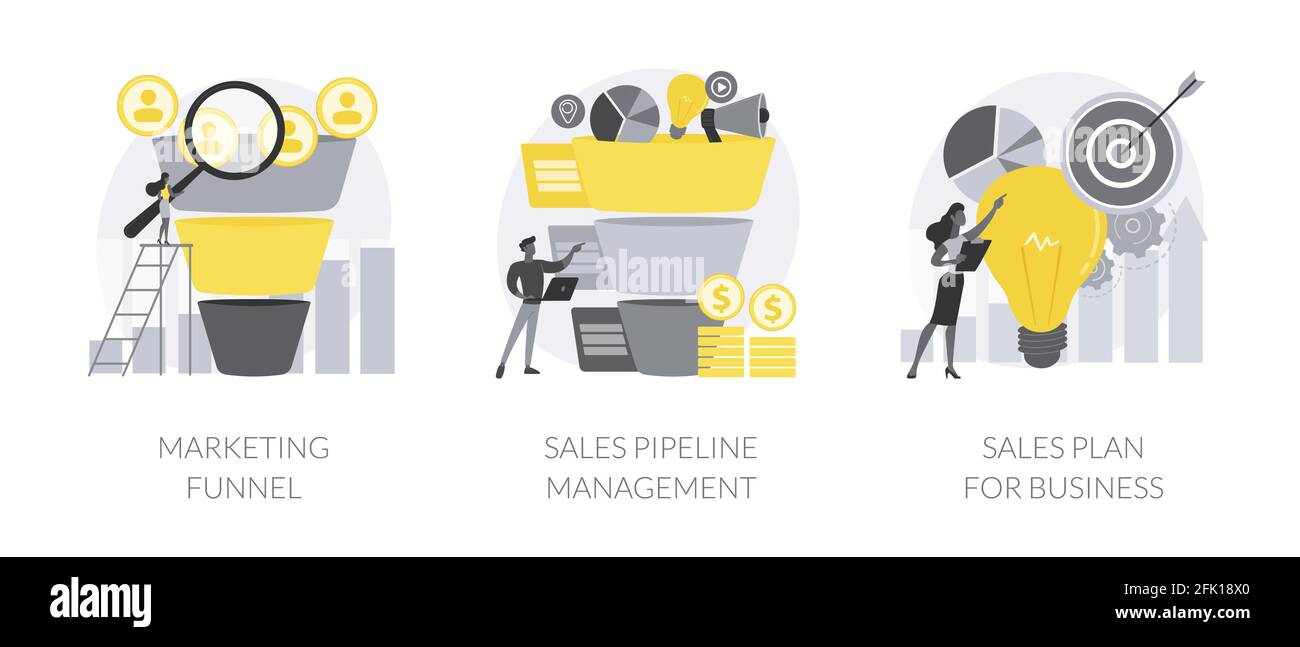 Business strategy abstract concept vector illustrations Stock Vector ...